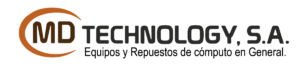 MD TECHNOLOGY – Equipos y Repuestos de Cómputo en General